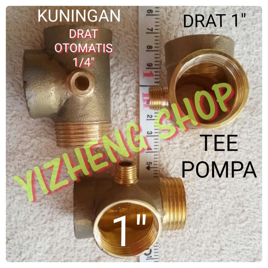 Jual TEE DRAT POMPA AIR KUNINGAN | Shopee Indonesia