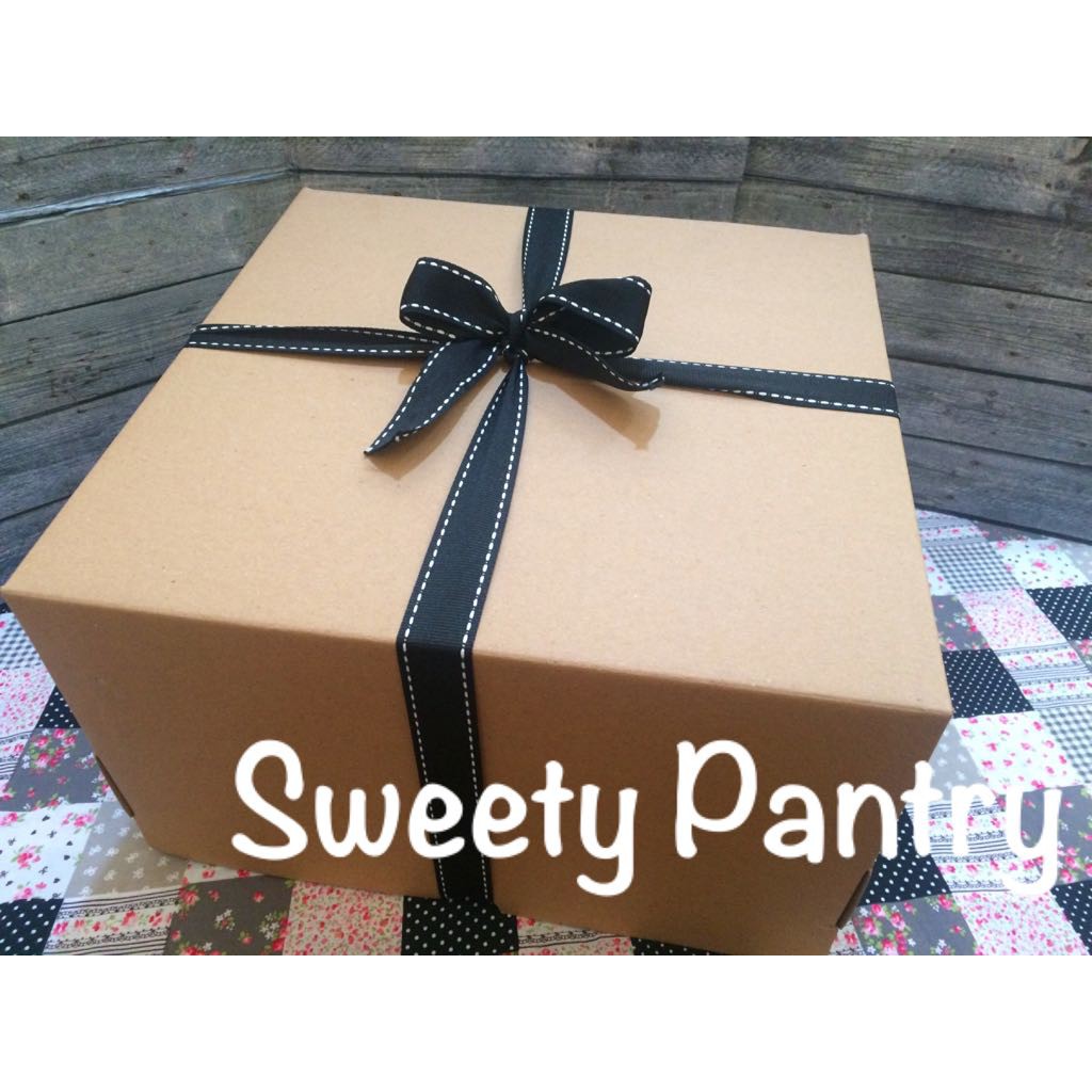 Jual Dus/box Kue / Kemasan Kue / packaging cake 30x30x18cm Corrugated ...