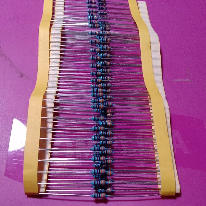 Jual Resistor 0,25watt Taiwan berbagai nilai (K) | Shopee Indonesia