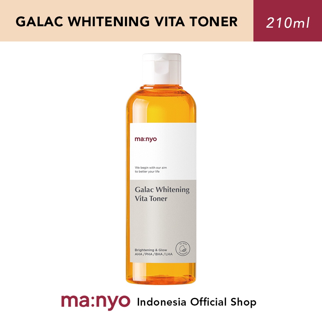 Jual Manyo Galac Whitening Vita Toner 210ml | Shopee Indonesia