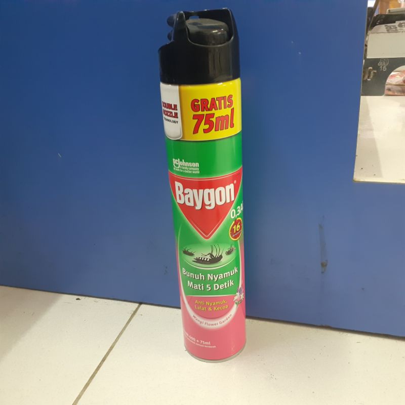 Jual Baygon Flower garden 600 + 75 ml | Shopee Indonesia