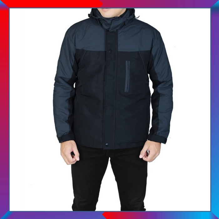 Jual Jaket Parasut Parka Cowok Pria Motor Gunung Outdoor Winbreaker ...