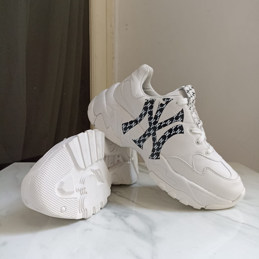 Jual SEPATU UNISEX - MLB BIGBALL CHUNKY MONOGRAM - WHITE COLOR | Shopee ...