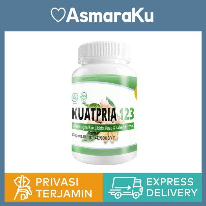 Jual Kuat Pria 123 - 60 Kapsul - Suplemen Penambah Stamina Pria ...
