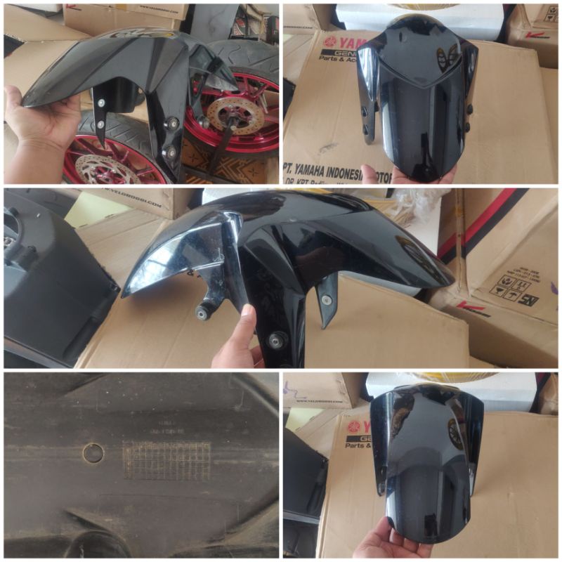 Jual front fender R15 vva atau spakbor depan R15 V3 original copotan | Shopee Indonesia