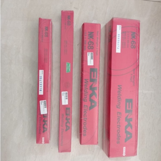 Jual KAWAT LAS ENKA 2.0 X 300 MM DAN 2.6 X 350 MM NK-68 / WELDING ELECTRODES | Shopee Indonesia