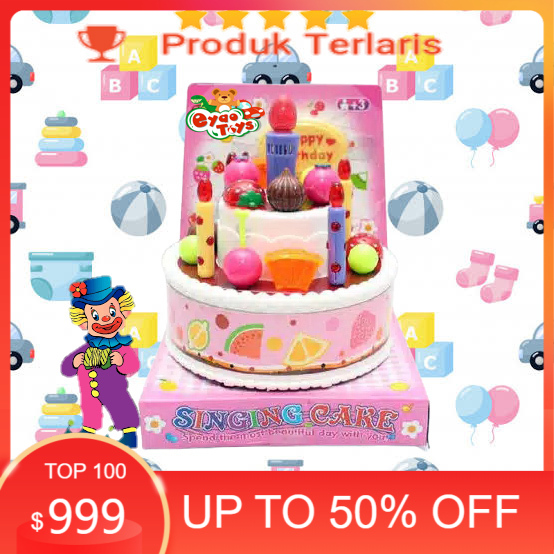 Jual Kue Ulang Tahun Lagu HBD dan Bisa Di Tiup | Shopee Indonesia