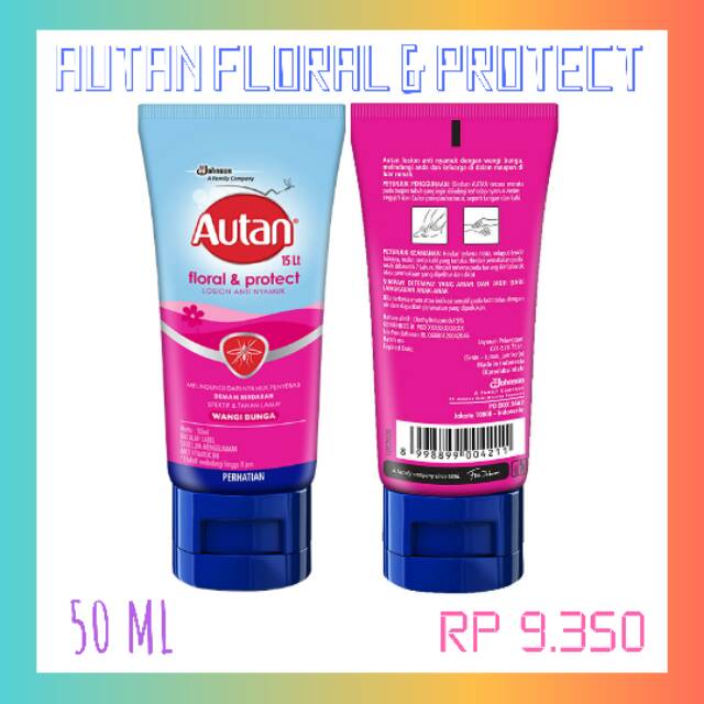 Jual AUTAN LOTION FLOWER & PROTECT 50 ML MURAH | Shopee Indonesia