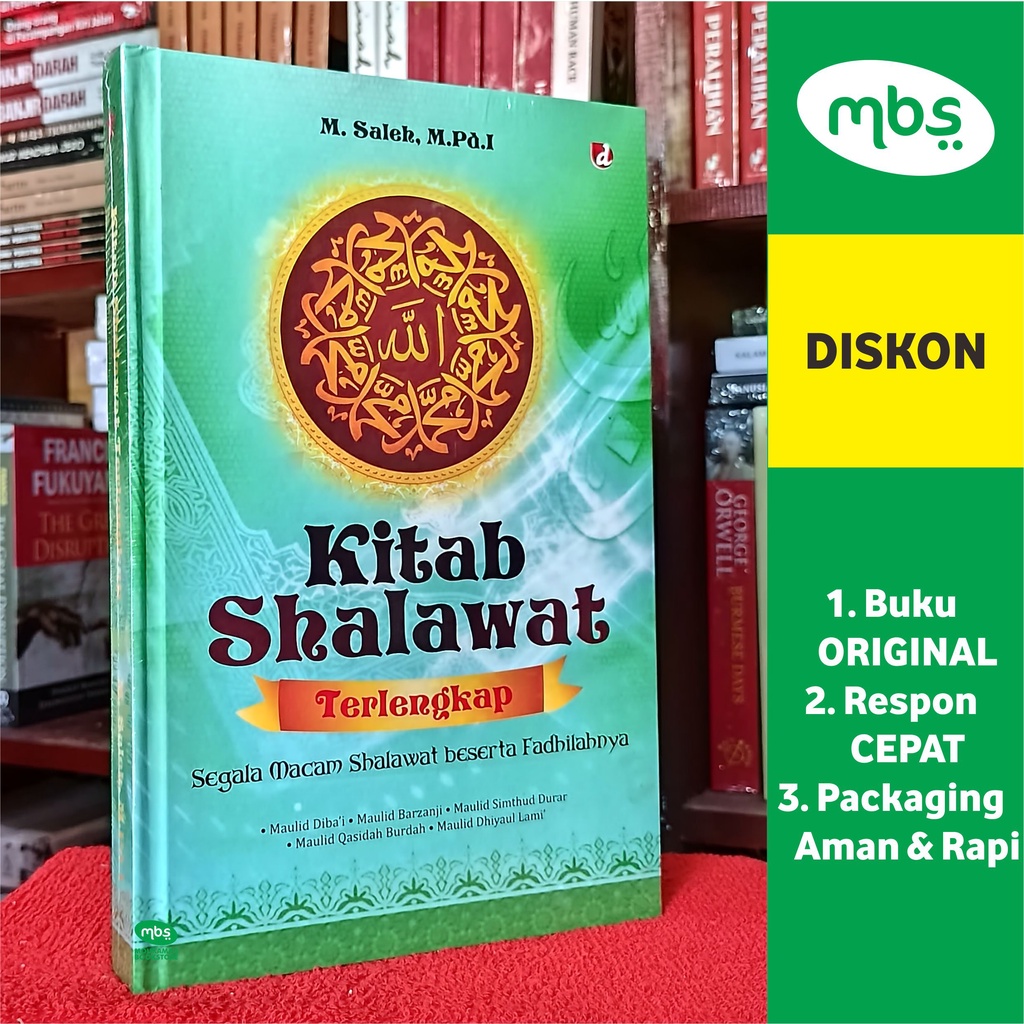 Jual BUKU KITAB SHALAWAT TERLENGKAP - Segala Macam Shalawat beserta ...