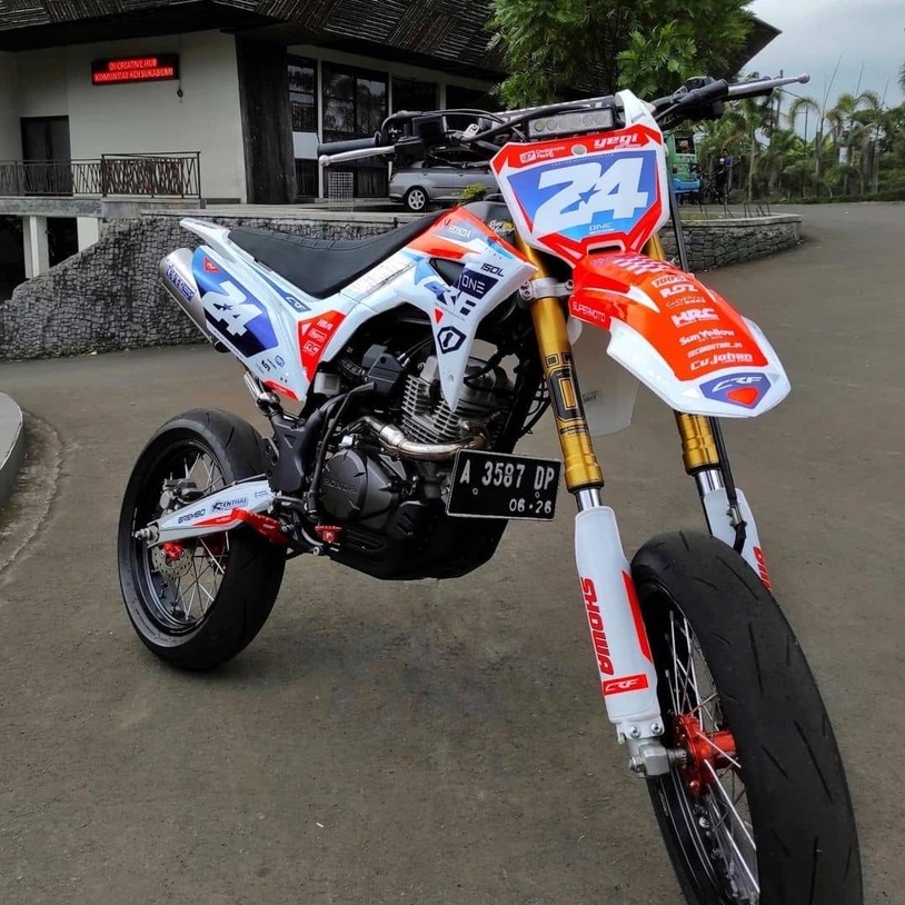 Jual DECAL STIKER MOTOR CRF 150 L FULL BODY CUSTOM- DECAL CRF HOLOGRAM ...