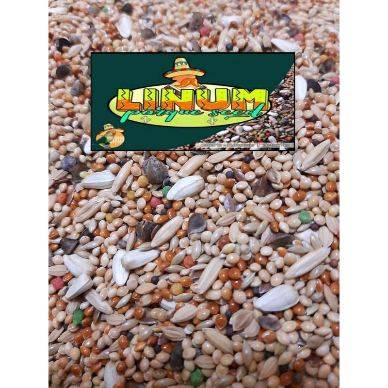 PAKAN BREEDING LINUM PARQUE SEED LOVE BIRD FALK PARROT | Shopee Indonesia