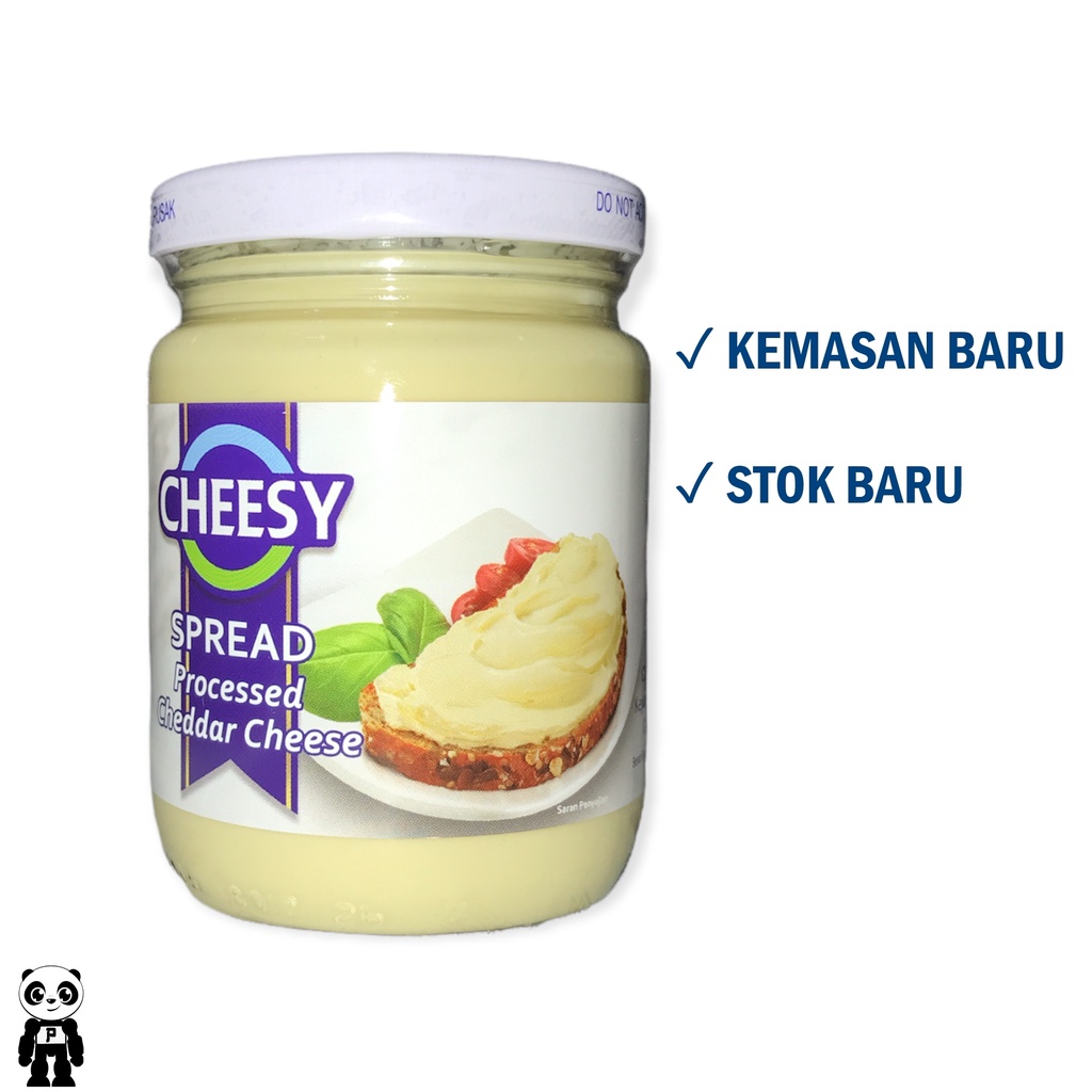 Jual Cheesy Spread Keju Oles Selai Keju Cheddar 240g | Shopee Indonesia