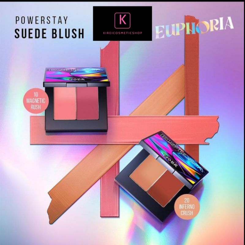 Jual Make Over Powerstay Suede blush Euphoria (NEW Limited Edition ...