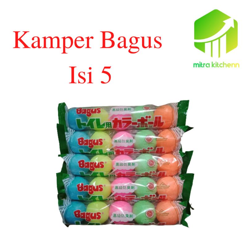 Jual Kamper Bagus ball pengharum toilet kamper bagus isi 5 | Shopee ...
