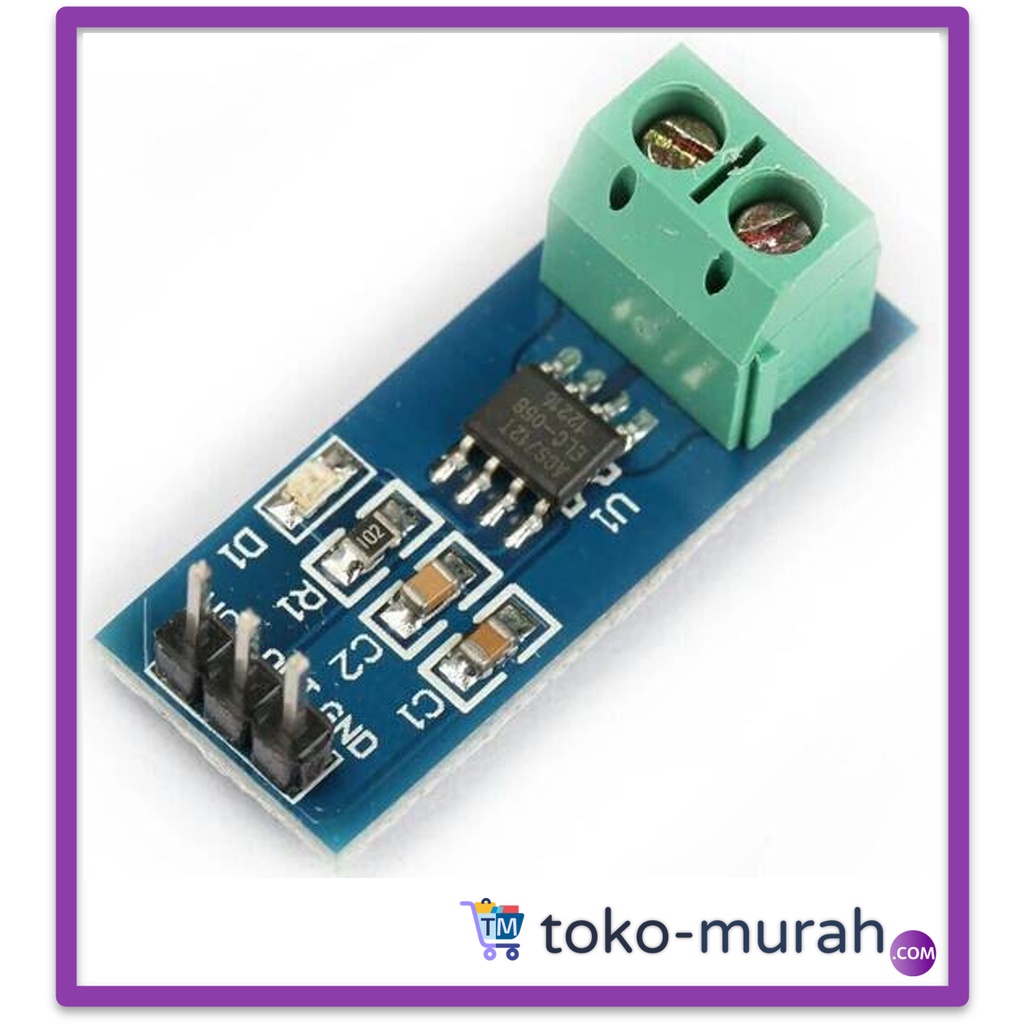 Jual SENSOR ARUS ACS712 RANGE HALL CURRENT SENSOR FOR ARDUINO Indonesia ...