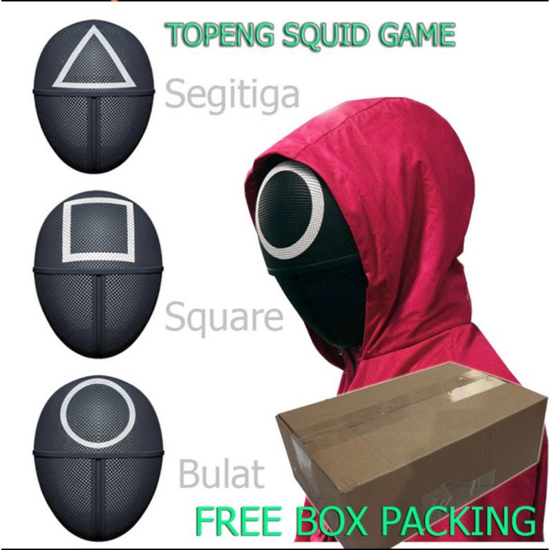 Jual Topeng / Mask Staff Guard Kostum Drakor Trends Viral READY STOCK ...