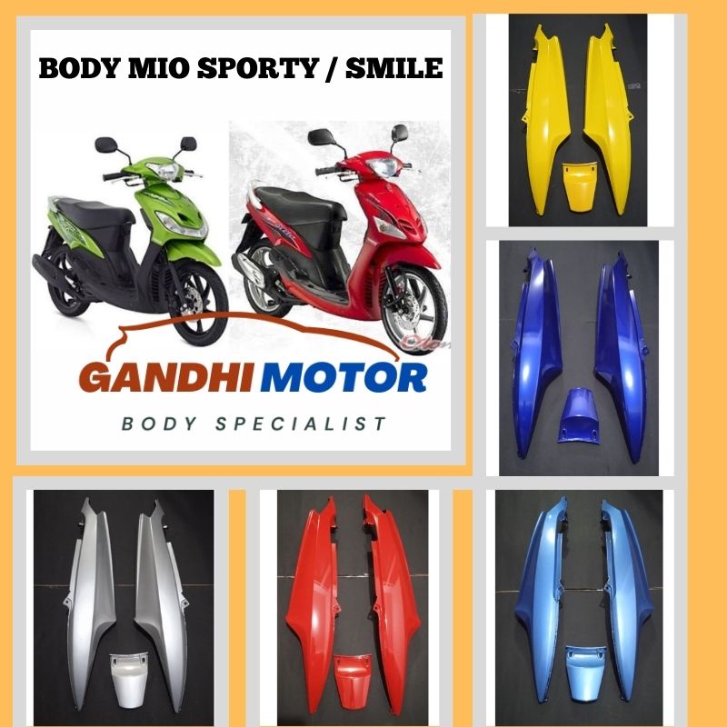 Jual [READY STOK] Body samping / belakang motor Yamaha Mio sporty mio ...