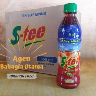 Jual Teh Stee | S-tee 350ML 1 karton (12botol) | Shopee Indonesia
