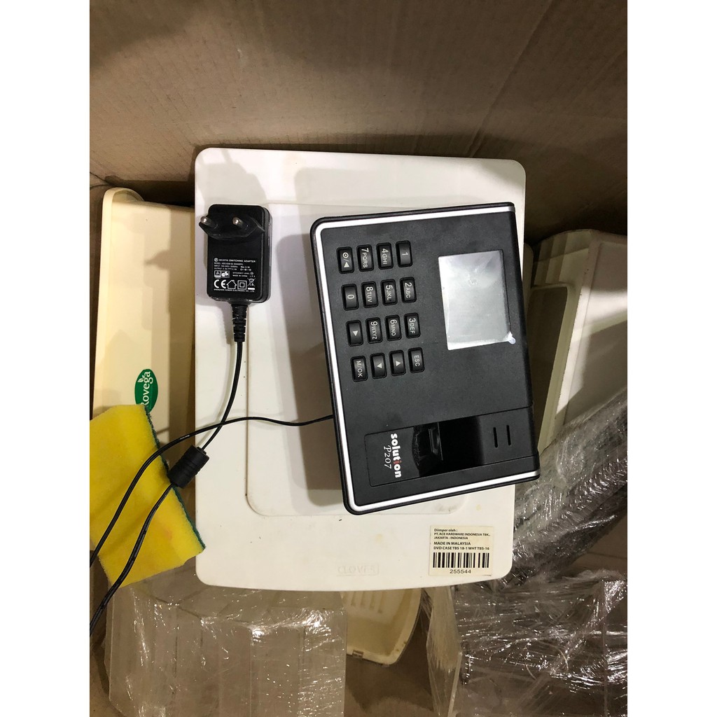 Jual mesin absensi fingerprint solution p207 bekas | Shopee Indonesia