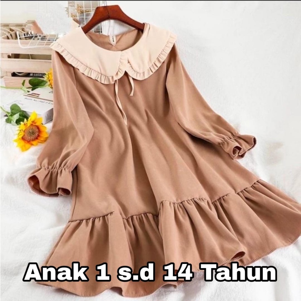 Jual Belva Tunik Anak Baju Atasan Anak Perempuan Umur 1 Sampai 14 Tahun ...