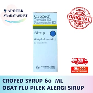 Jual CROFED Syrup 60ml - Obat Flu Pilek Alergi Anak & Dewasa Sirup ...