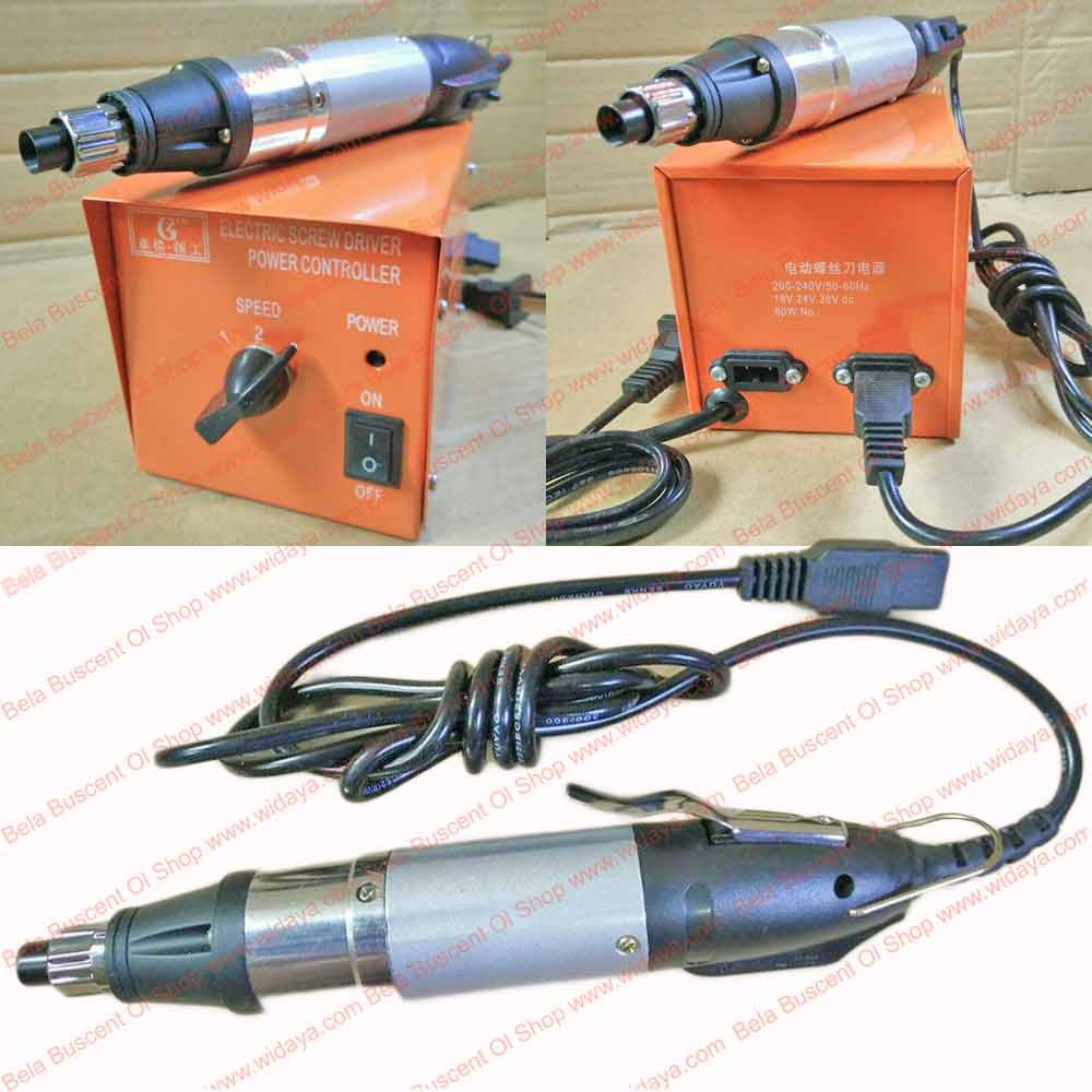 Jual Paket Obeng Listrik Electric Screwdriver Inc Power Controller ...