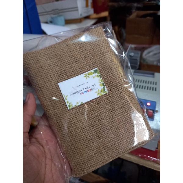 Jual Kain goni kain burlap tebal lokal cocok alas foto alas frame mahar ...