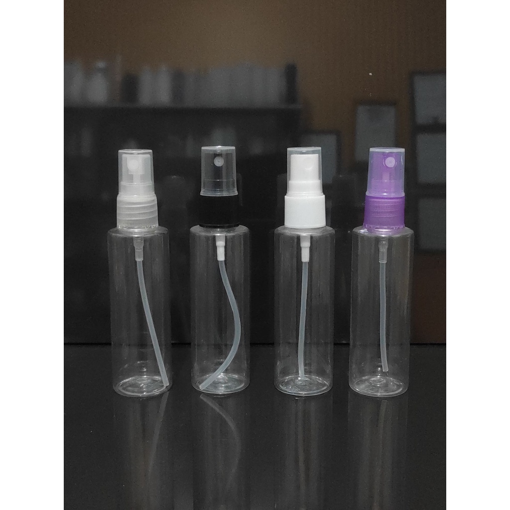 Jual BOTOL SPRAY 60 ML BENING RF TUTUP SPRAY PUTIH - BOTOL PARFUM ...