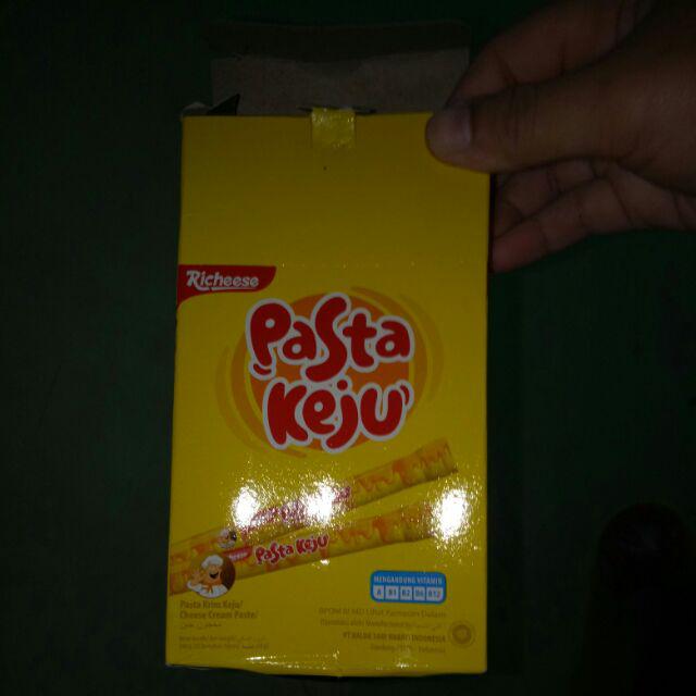 Richeese Nabati Pasta Keju / Richoco Pasta Cokelat Kemasan Box (30 x 8 ...