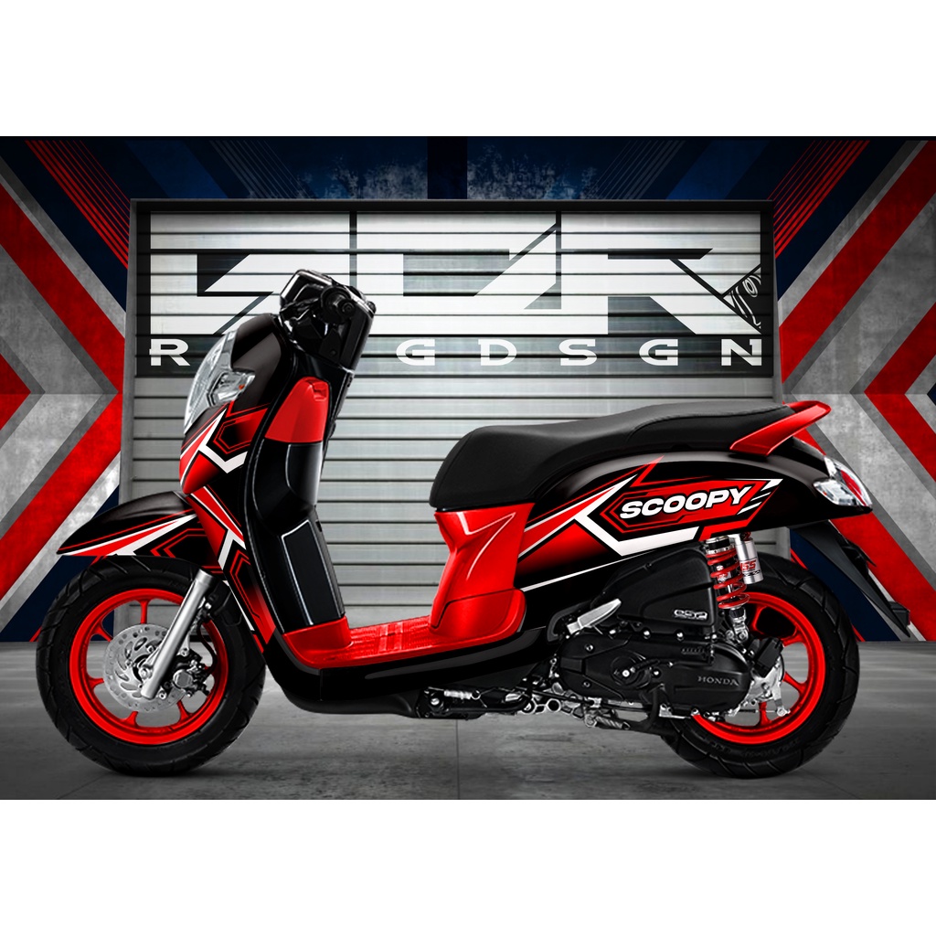Jual DECAL SCOOPY CUSTOM | Shopee Indonesia