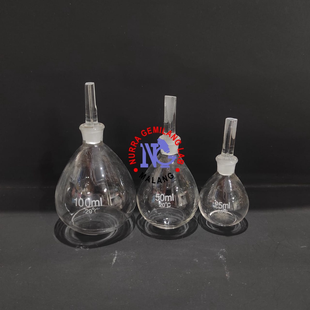 Jual Pycnometer RRC 10ml 25ml Piknometer | Shopee Indonesia