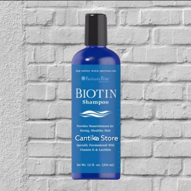 Jual Puritan Biotin Shampo - Membantu Pertumbuhan Rambut | Shopee Indonesia