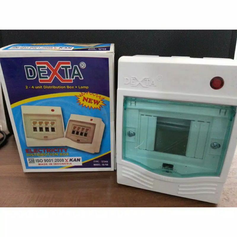 Jual box mcb dexta 2 - 4 unit / electricity distribution box / box mcb ...