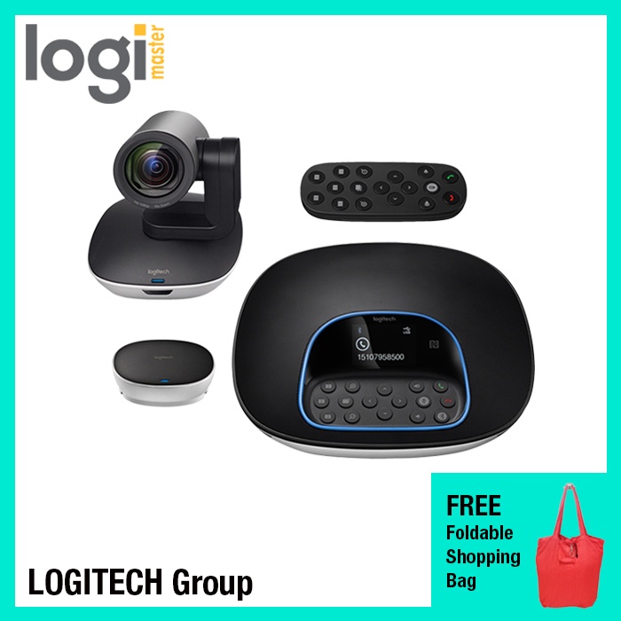 Jual Logitech GROUP Video Conferencing System - Mid to Large Rooms ...