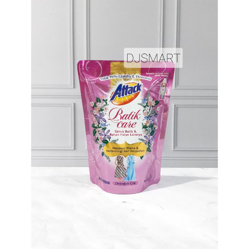 Jual Attack Batik Care 400 ml / Deterjen Cair Attack | Shopee Indonesia