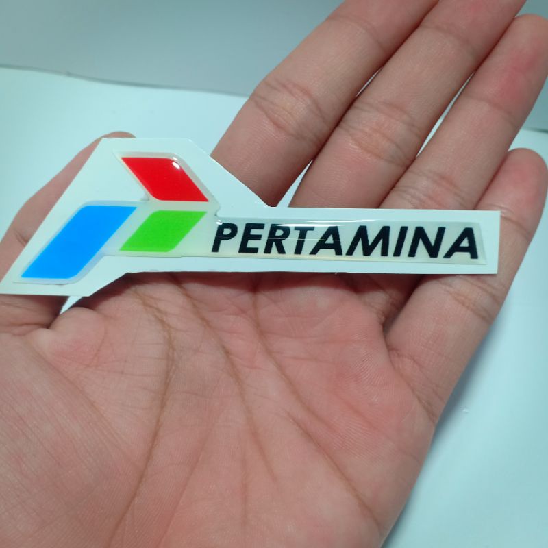 Jual PERTAMINA Emblem sticker timbul resin lentur Indonesia|Shopee ...
