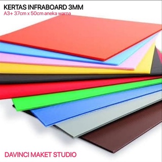 Jual Kertas Rongga IMPRABOARD INFRABOARD ALFABOARD Bahan Maket - 3mm A3 ...