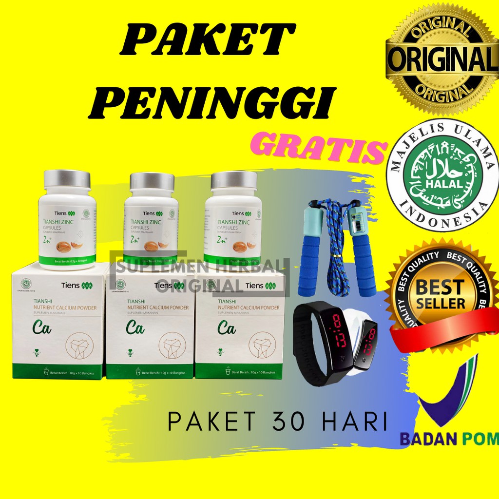Jual PENINGGI BADAN 100% ORIGINAL PALING BANYAK DIBELI | OBAT PENINGGI ...