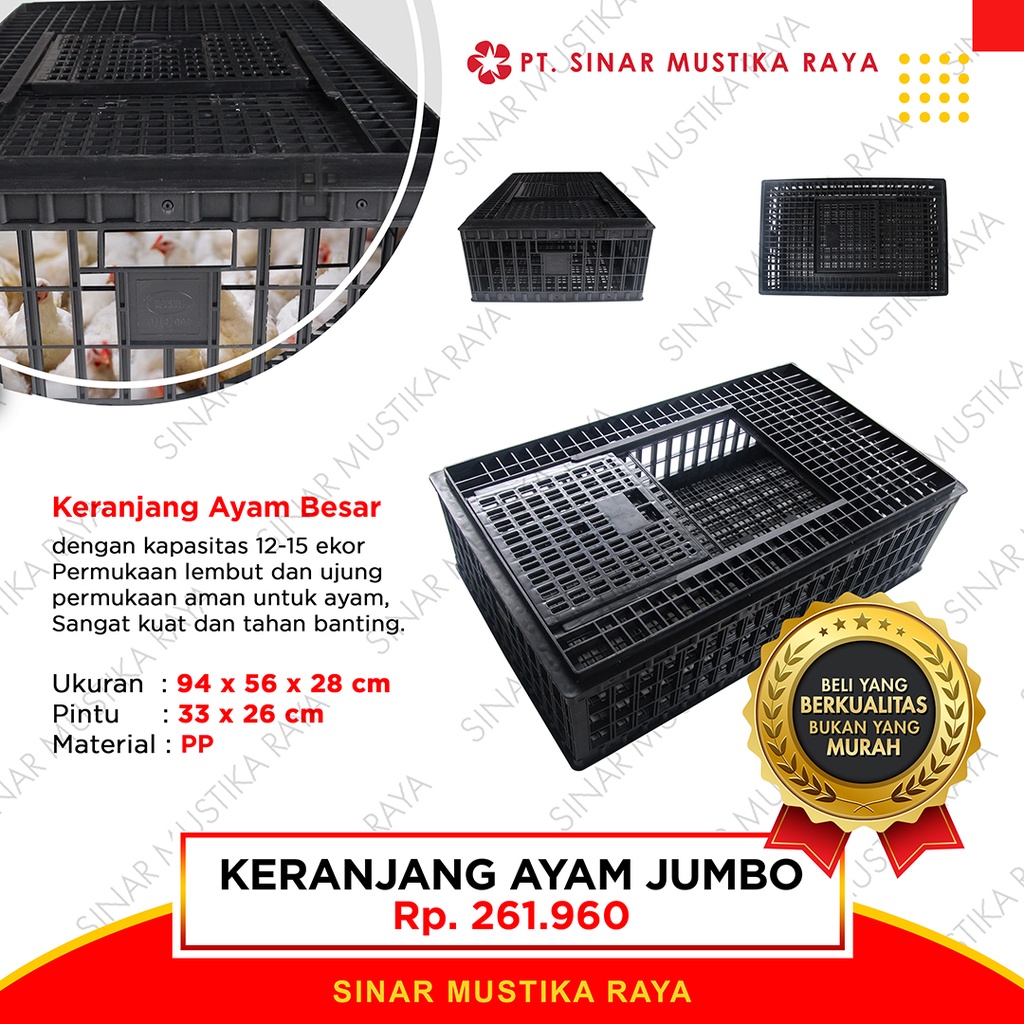 Jual Keranjang Kerambah Ayam Besar Jumbo Transport Panen Broiler Joper ...