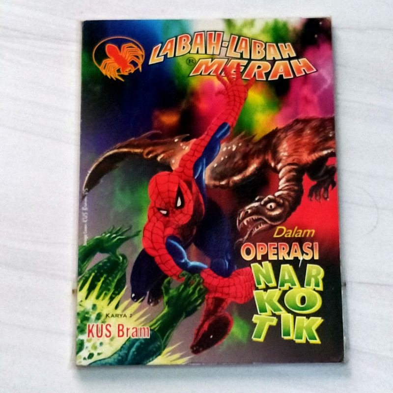 Jual Komik Indonesia Labah-Labah Merah Dlm OPERASI NARKOTIK | Shopee ...