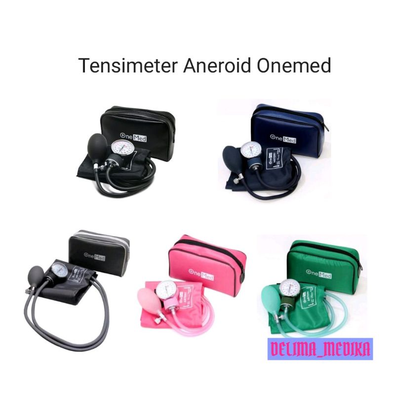 Jual Tensimeter Aneroid Kompas Manual OneMed / Tensimeter Aneroid 200 ...