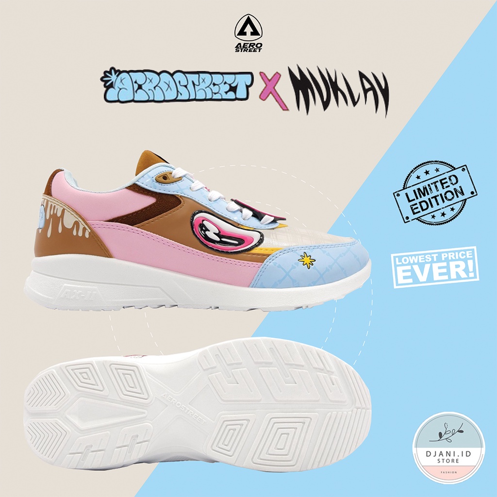 Jual Aerostreet x Muklay / Aero x muklay Sepatu Sneakers Casual Pria ... Jual Aerostreet x Muklay / Aero x muklay Sepatu Sneakers Casual Pria ...
