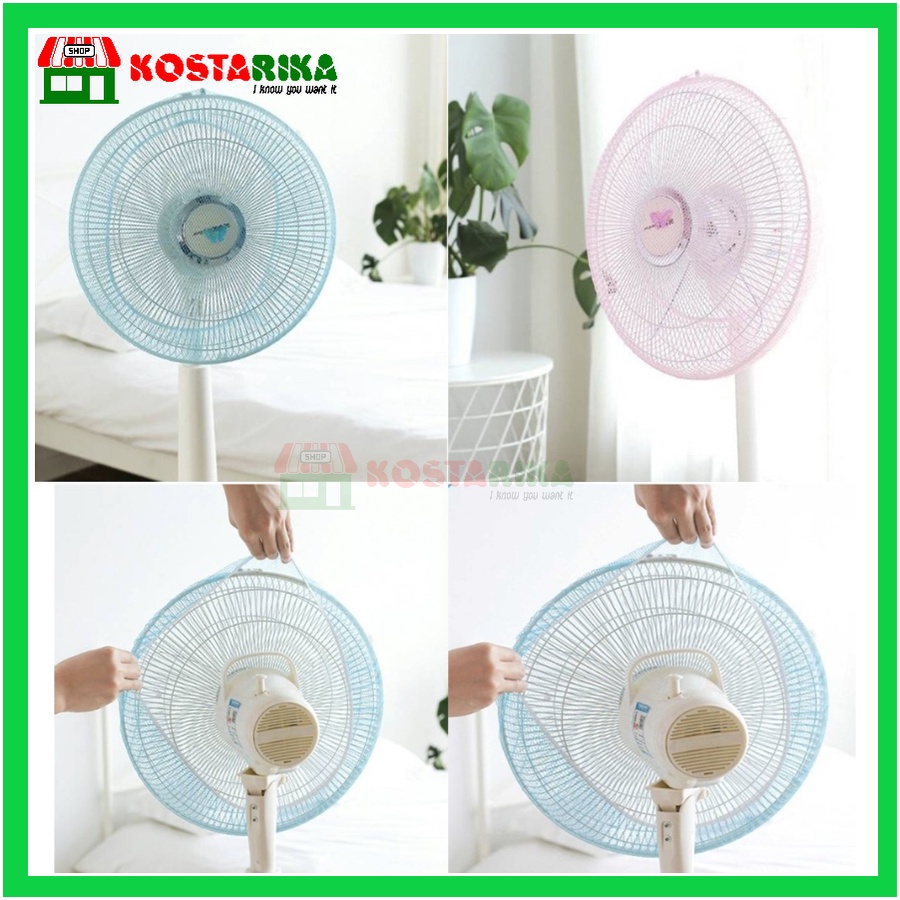 Jual KOSTARIKA Pelindung Penutup Pembungkus Kipas Angin Jaring Fan ...