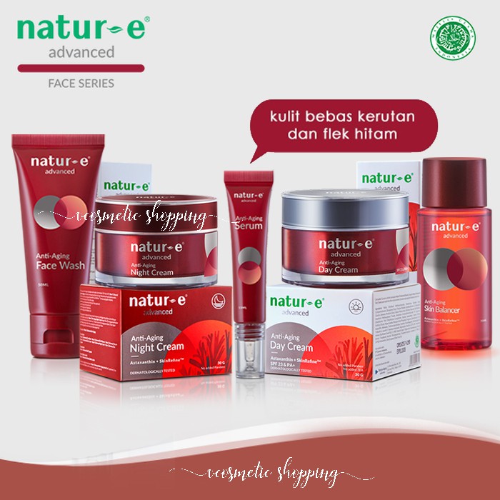 Natur E Advanced Anti Aging Series Paket | Shopee Indonesia
