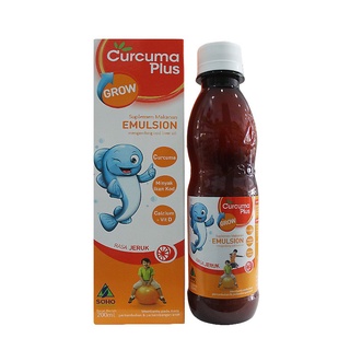 Jual Curcuma Plus Emulsion 200ml / Vitamin Anak / Omega 3 /Kurkuma Plus ...