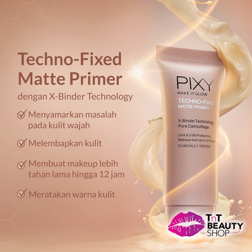 Jual Pixy Make It Glow Techno Fixed Matte Primer - 101 Fair Beige ...