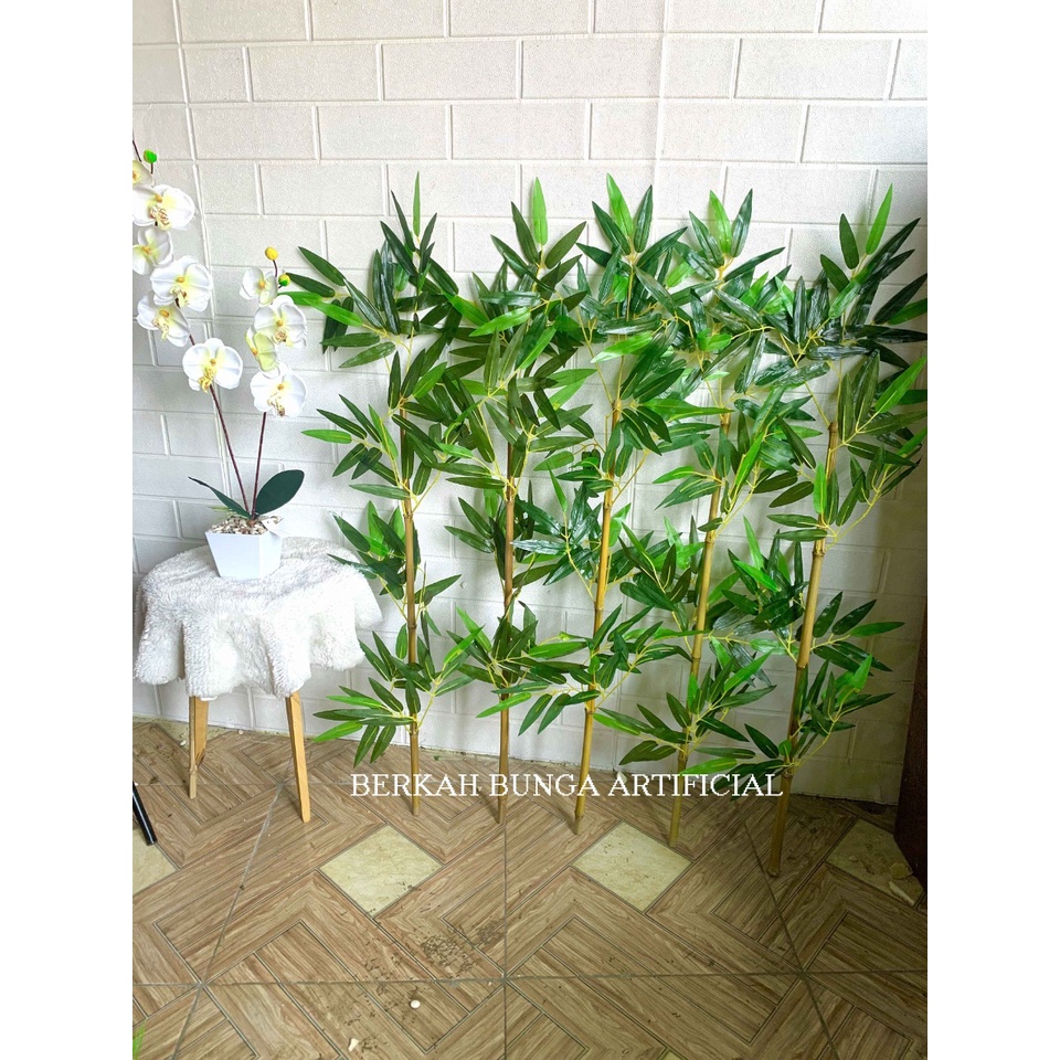 Jual Batang Bambu T 90cm Artificial tanaman hias dekorasi hiasan rumah ...