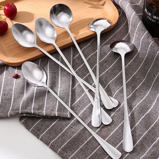 Jual Sendok Minum / Pengaduk Minuman Stainless Steel Panjang (19cm ...
