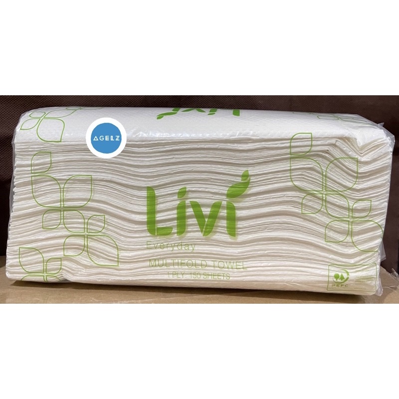 Jual Tissue Hand Towel Livi/Tisu Handtowel (Per 1 Box) | Shopee Indonesia
