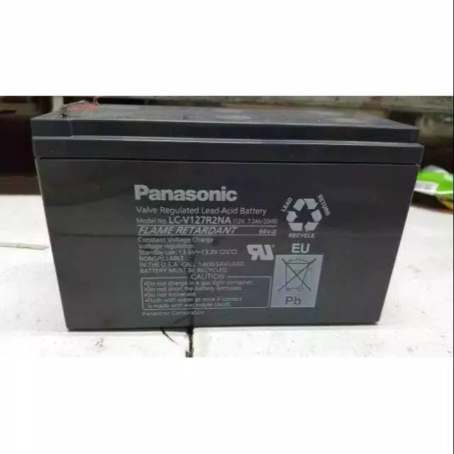 Jual Aki Kering Baterai Dry Accu Panasonic 12V 7.5AH 12 V Original ...